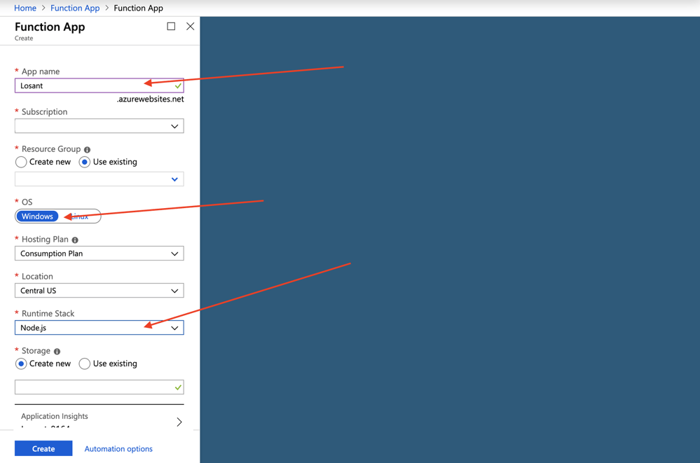 How To Send Device Telemetry Data From Azure IoT Hub to Losant