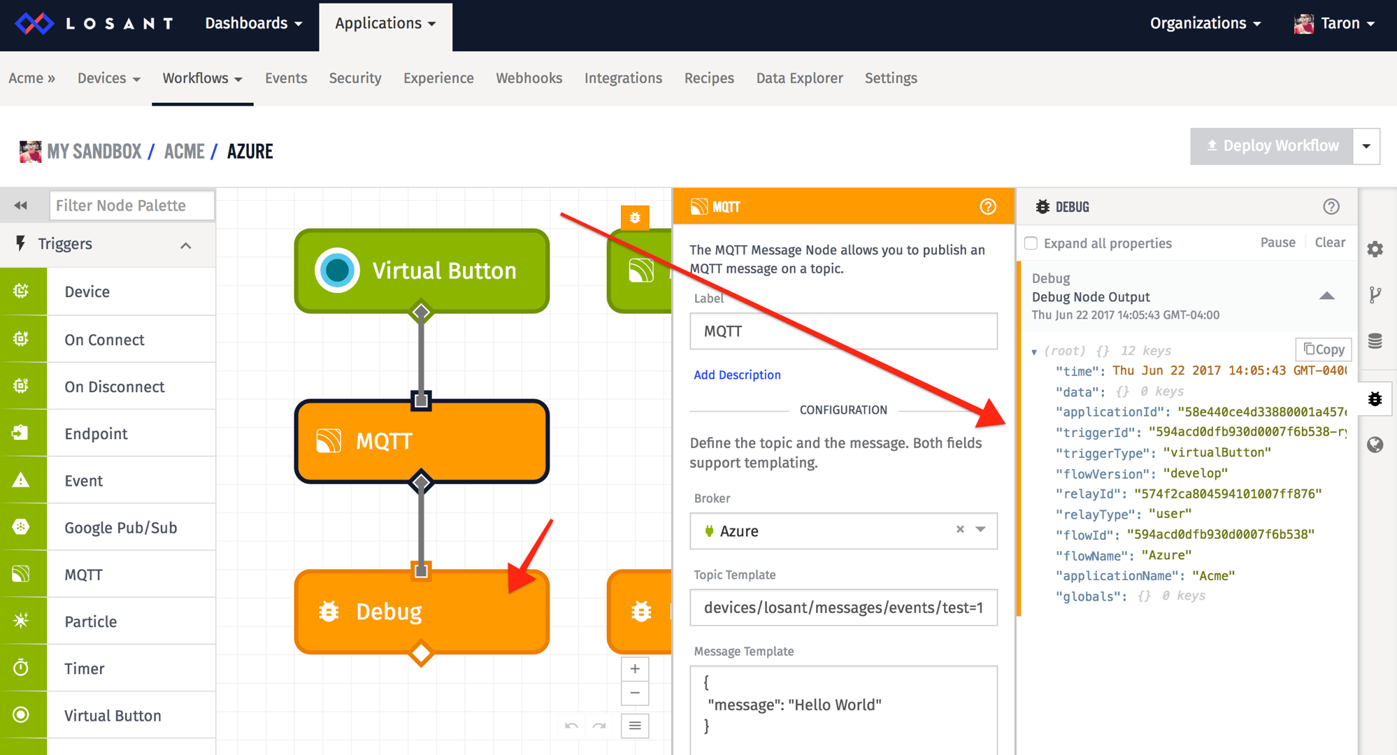 Getting Started With Azure IoT and Losant