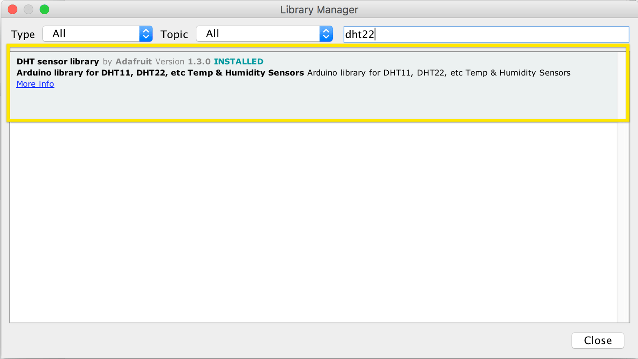 Getting Started With the ESP8266 and DHT22 Sensor