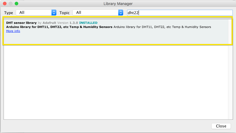 Getting Started With the ESP8266 and DHT22 Sensor