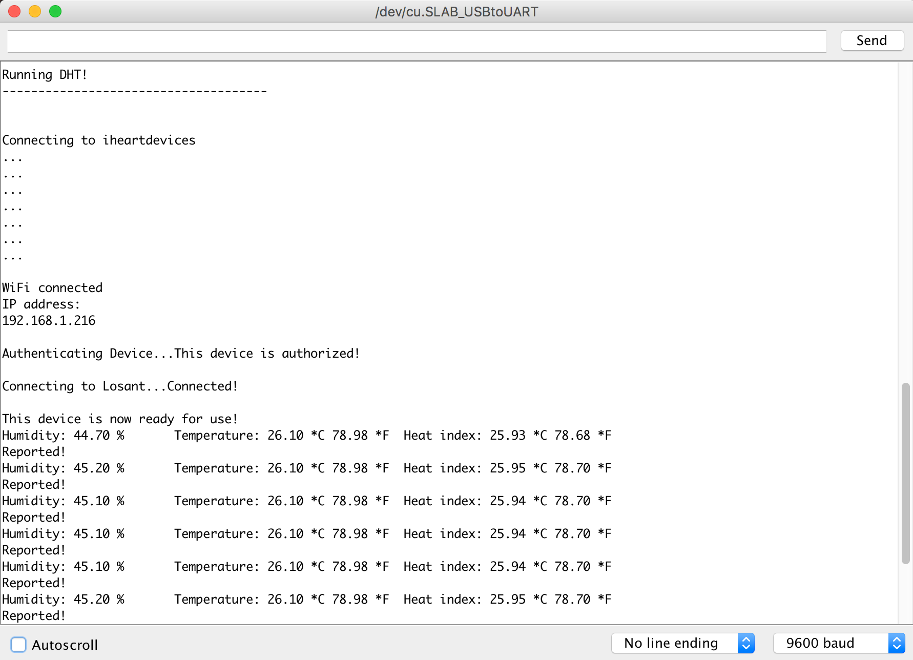 Getting Started With the ESP8266 and DHT22 Sensor