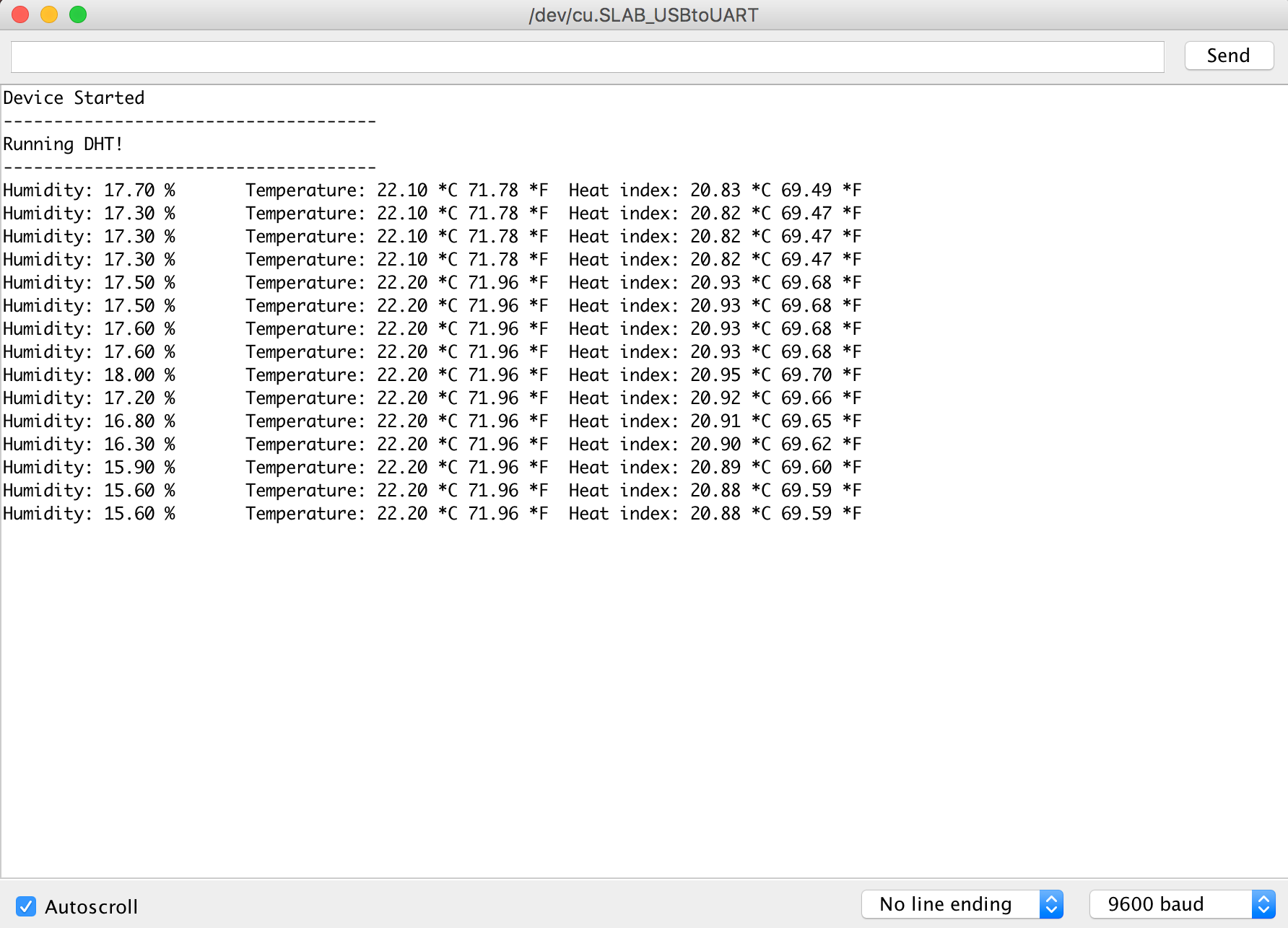 Getting Started With the ESP8266 and DHT22 Sensor