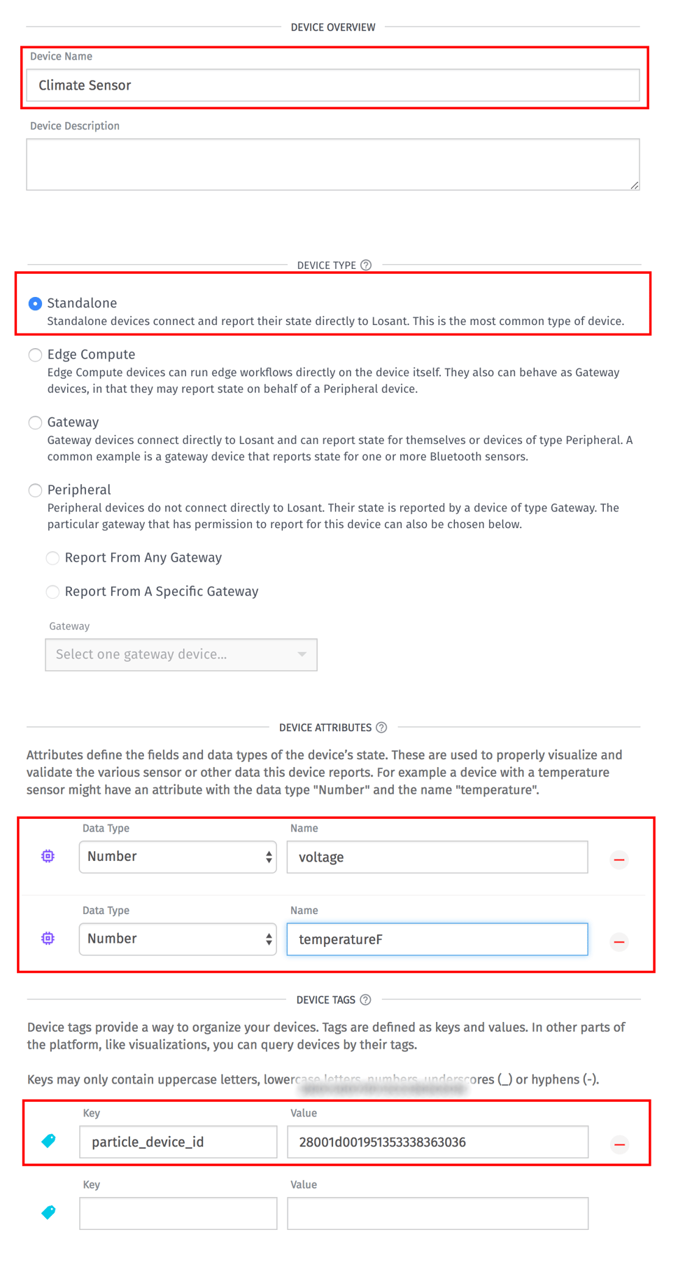 How To Integrate Particle With Losant