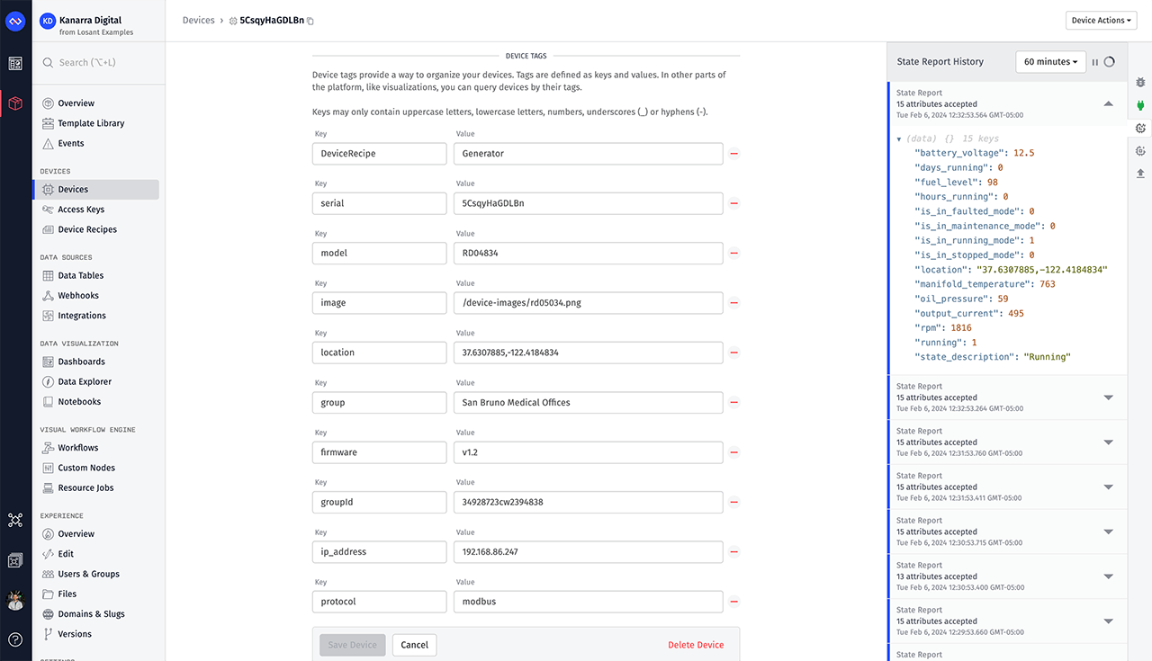 How to Implement a Unified Namespace with Losant