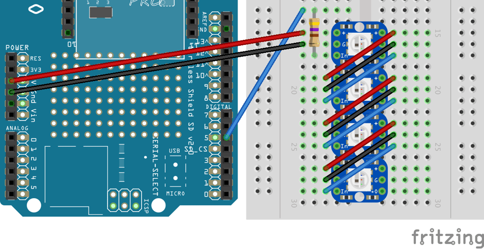 Control Your Arduino-Powered NeoPixels From a Losant Dashboard
