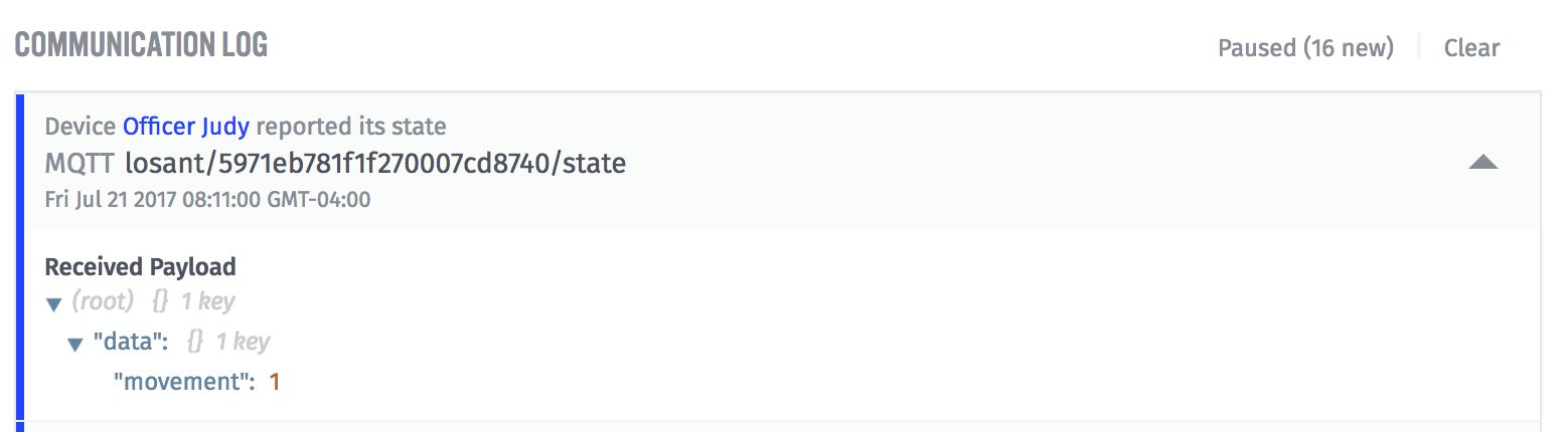 Detecting Motion Using a PIR Sensor, ESP8266, and Mongoose OS