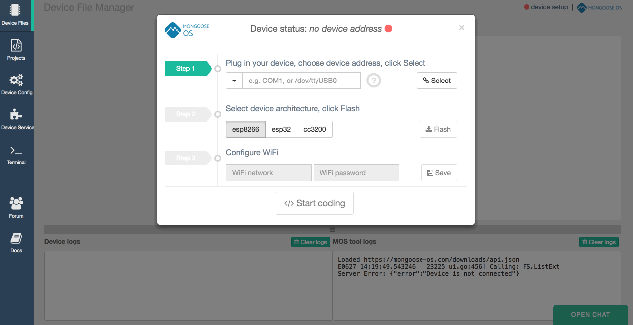 Getting Started with Mongoose OS, ESP8266, and Losant | Losant ...