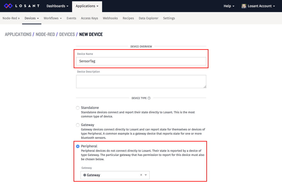 How To Use Node-RED as a Losant Gateway How To Use Node-RED as a Losant Gateway
