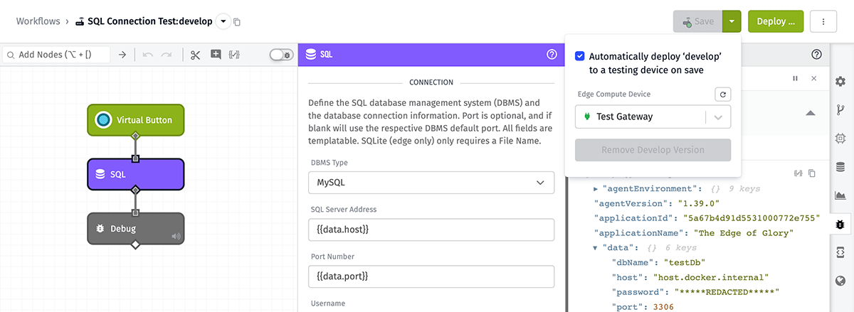 Platform Update - Improved Edge Workflow Development, Siemens S7 Nodes
