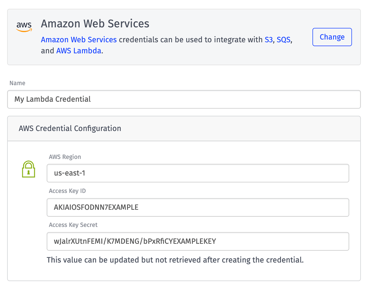 Platform Update - Cloud Service Credentials, Payload Usage Visibility