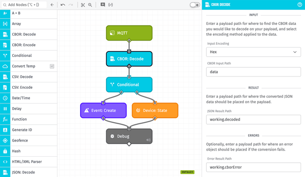 Platform Update - CBOR Workflow Nodes, Improved Device Activity Logs Platform Update - CBOR Workflow Nodes, Improved Device Activity Logs