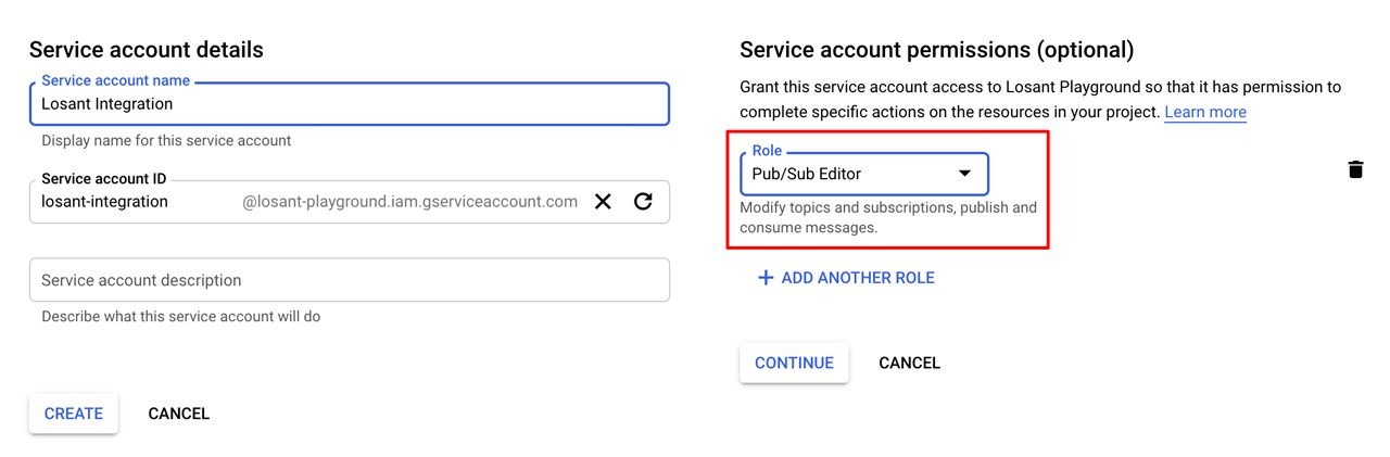 How to Send Device Telemetry Data From Google Cloud IoT Core to Losant