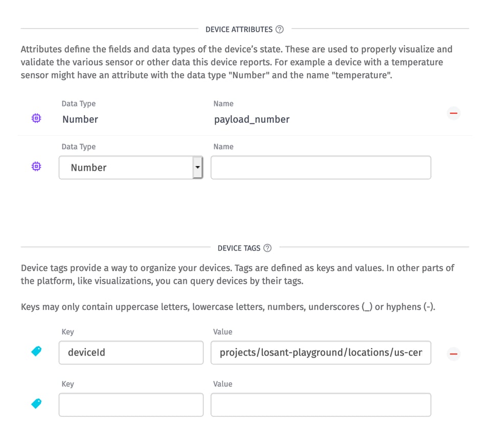 How to Send Device Telemetry Data From Google Cloud IoT Core to Losant