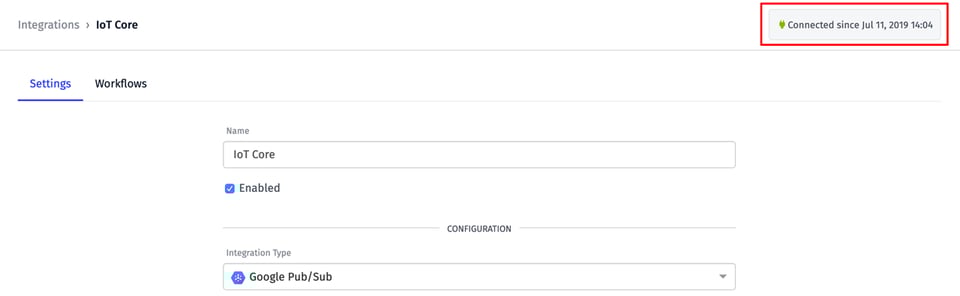 How to Send Device Telemetry Data From Google Cloud IoT Core to Losant